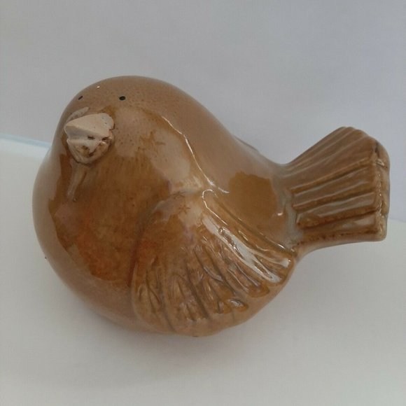Accents | Vintage Fat Bird Ceramic Stoneware Figurine Sculpture Great ...